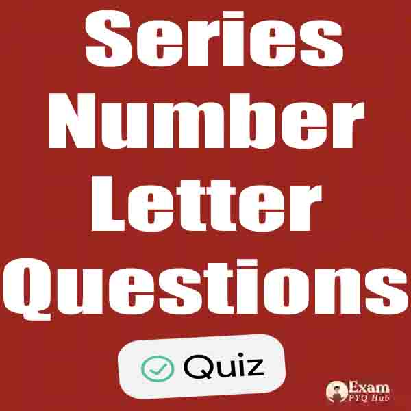 Reasoning Series – Number and Letter Questions for Competitive Exams